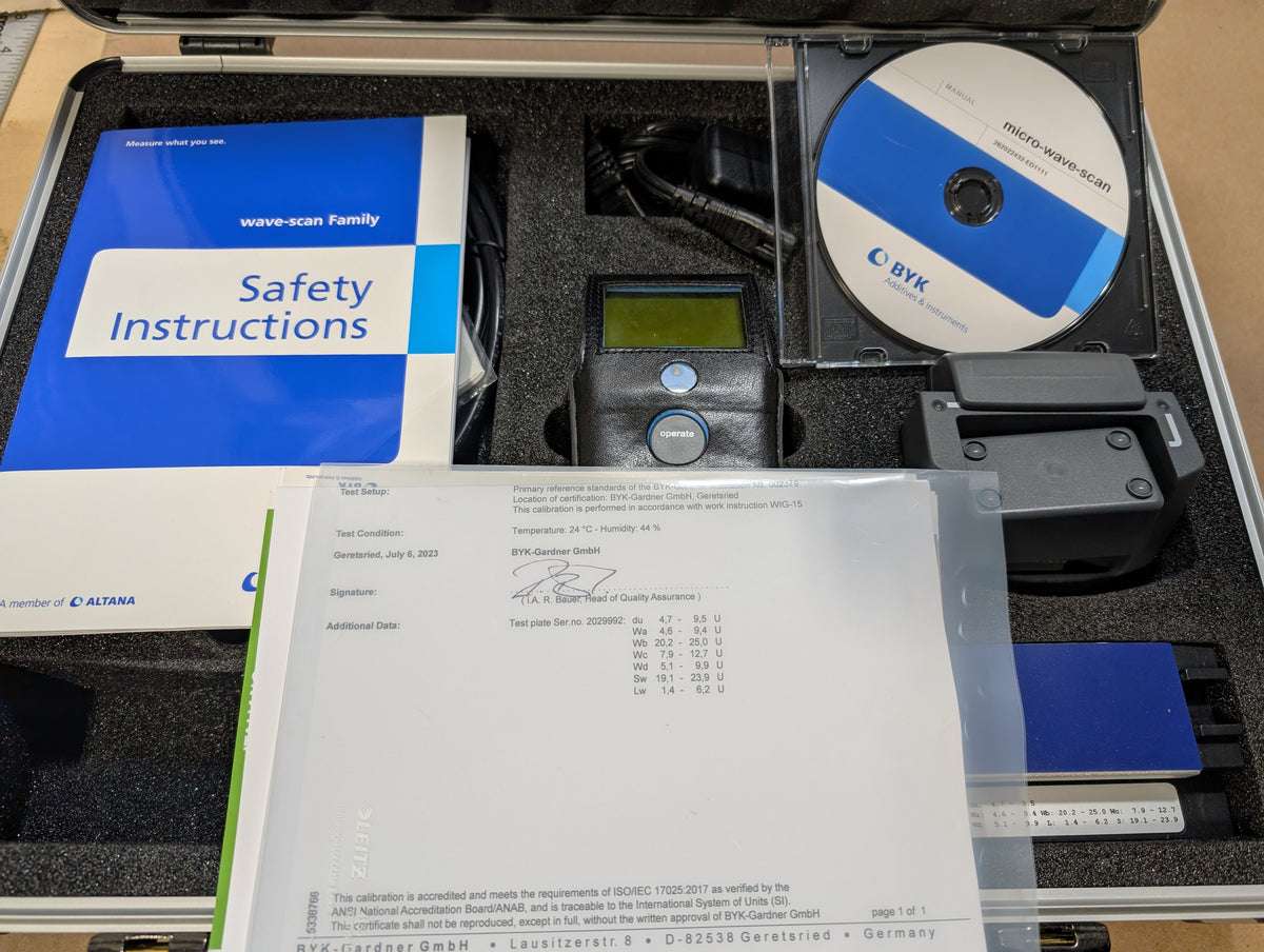 BYK - 4824 - Orange Peel Meter For Small Parts. Year 2023 – Jase Technology